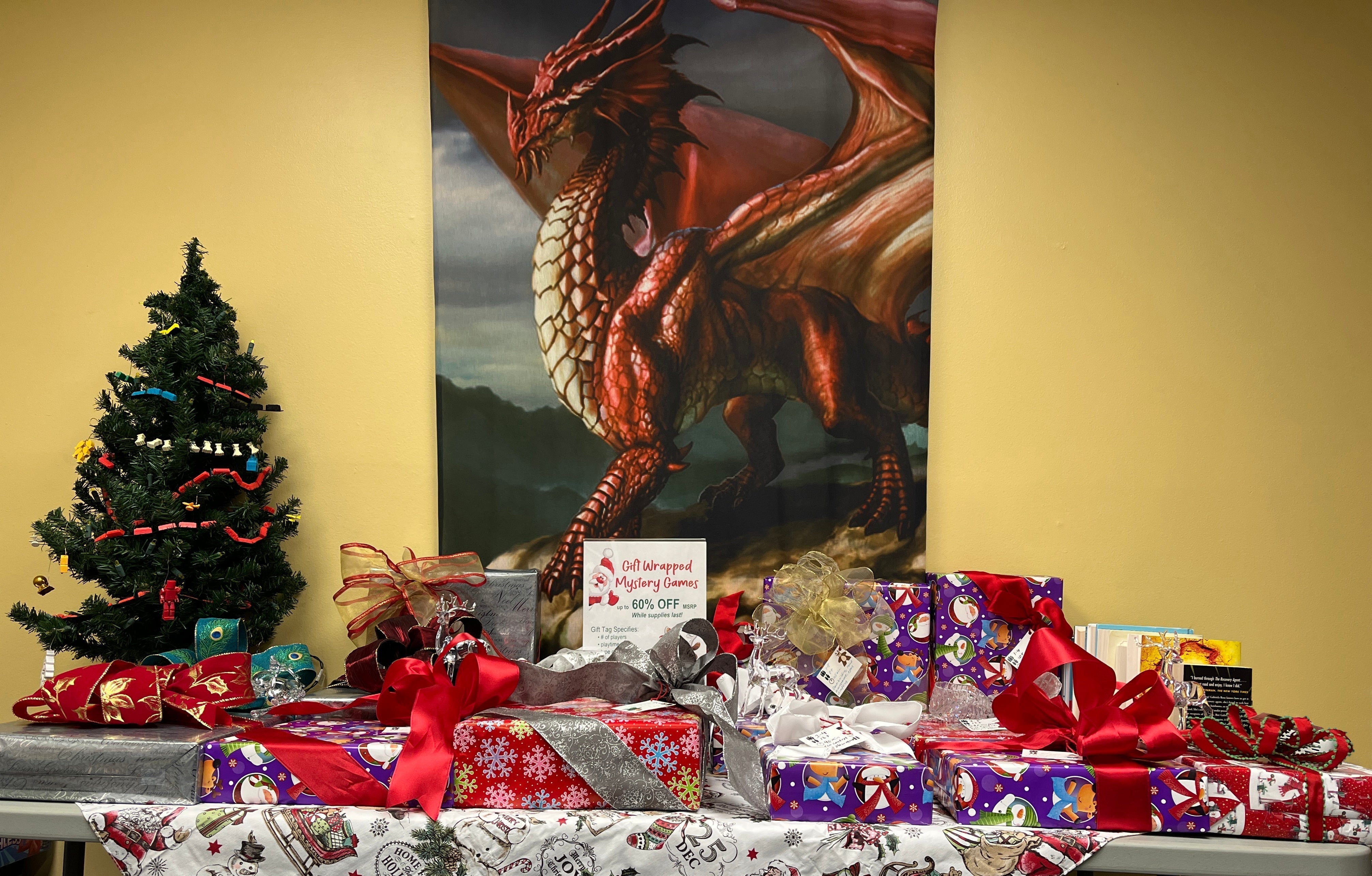 Gift-Wrapped Mystery Games – Here Be Books & Games