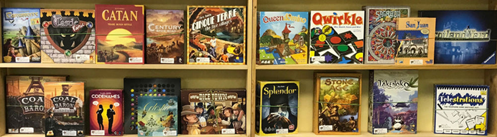Board Game Rentals – Here Be Books & Games